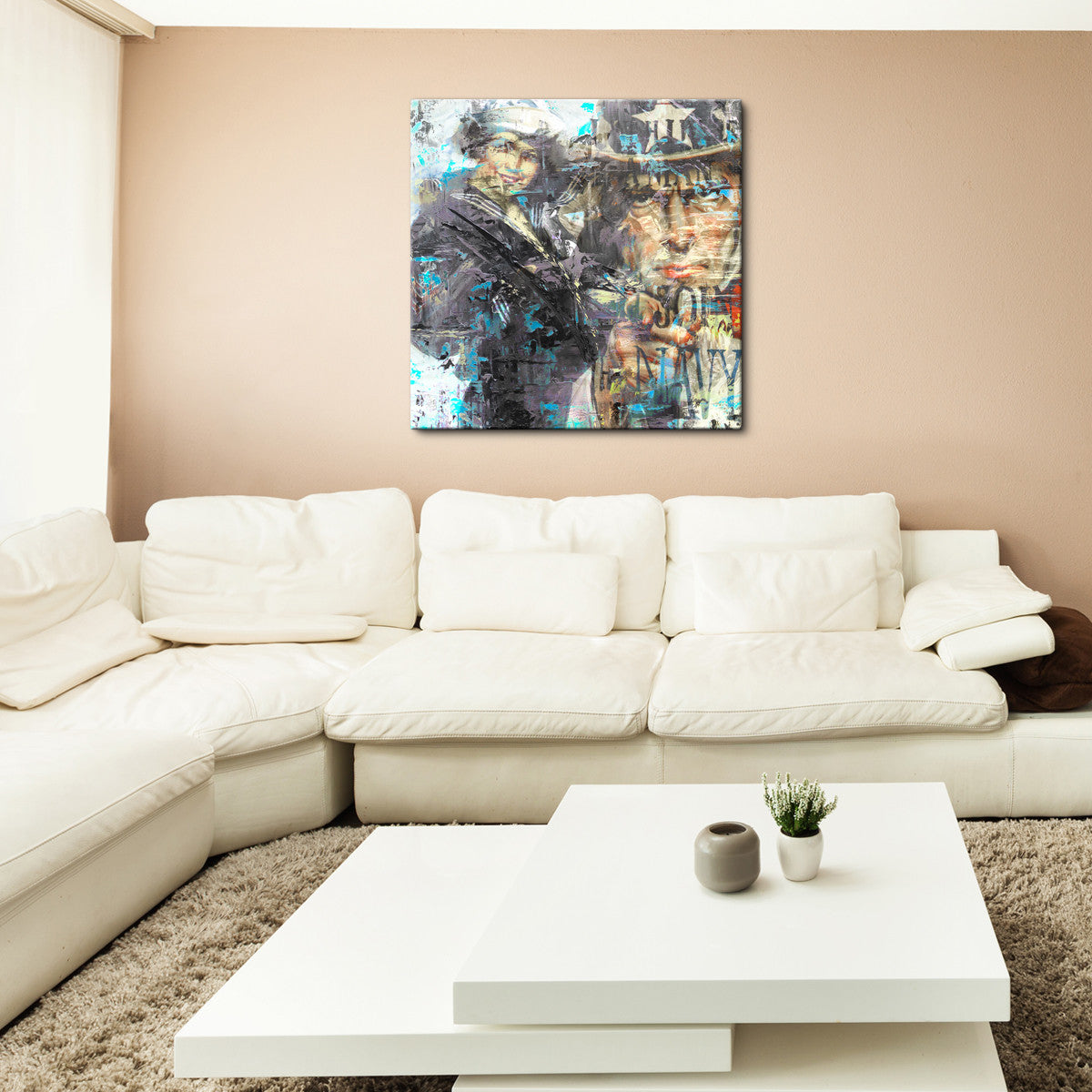 Uncle Sam' Wrapped Canvas Wall Art – Ready2HangArt