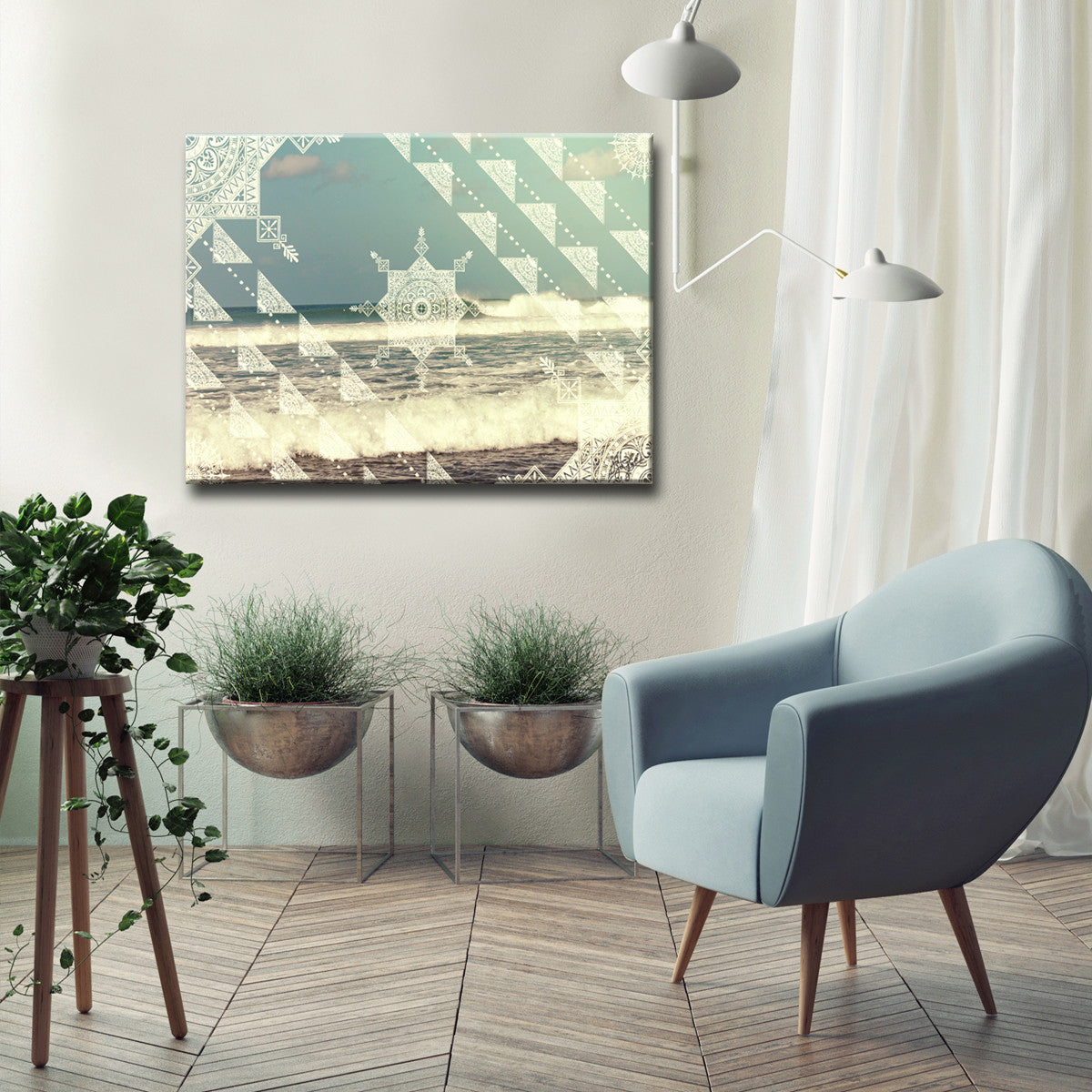 Liquid Energy' Wrapped Canvas Wall Art – Ready2HangArt