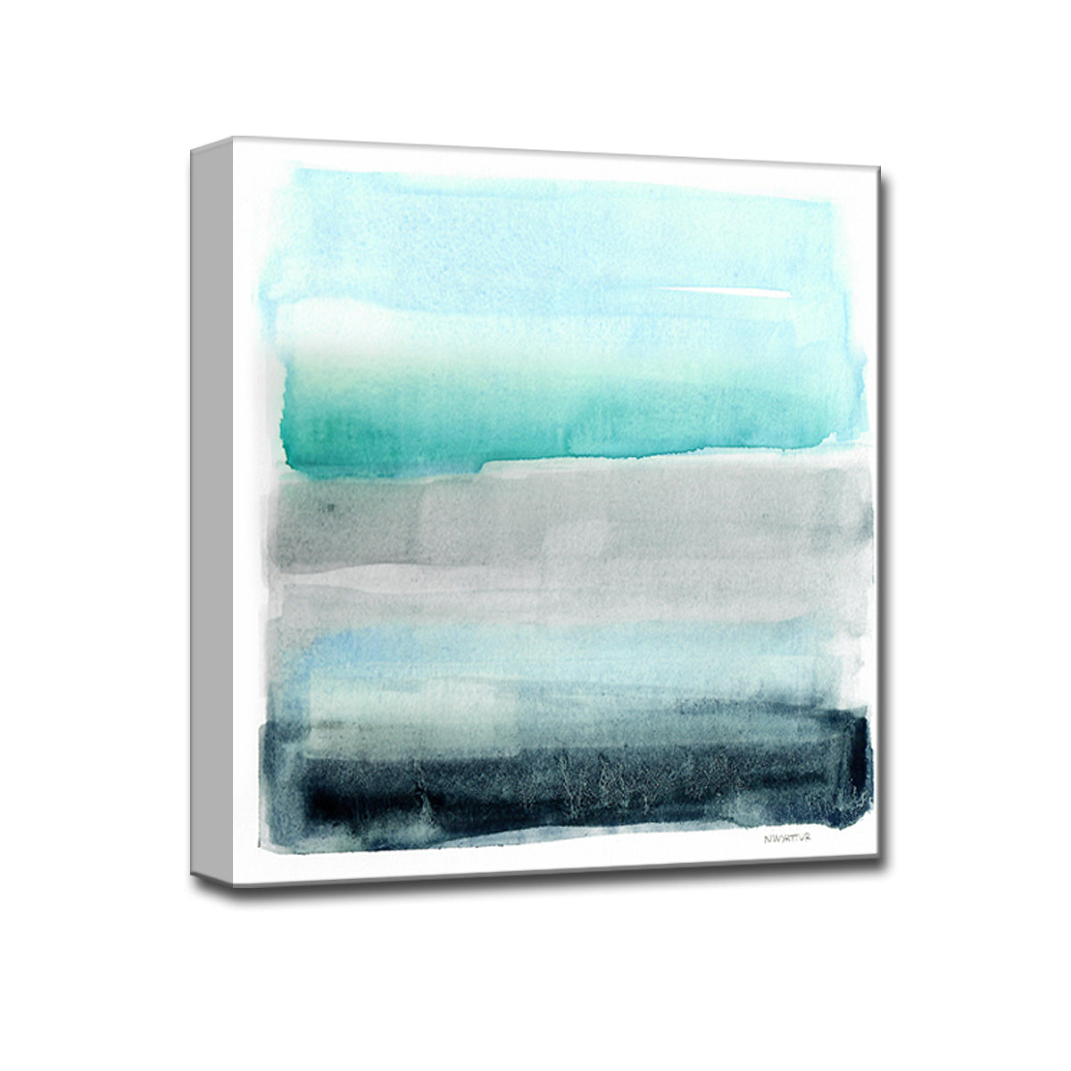 'Linear Energy II' Wrapped Canvas Wall Art – Ready2HangArt